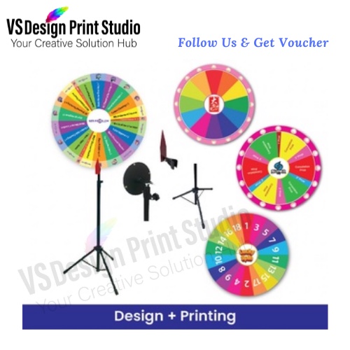 Fortune Wheel / Wheel Of Fortune / Gift Spin & Win/ Lucky Draw Wheel ...