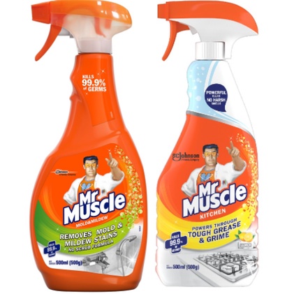 Mr. Muscle Mold & Mildew / Kitchen Cleaner (500ml) | Shopee Malaysia