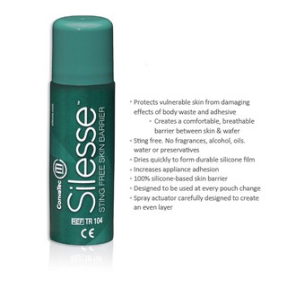 CONVATEC SILESSE STING FREE SKIN BARRIER SPRAY 50ML / 2X50ML / ESENTA ...