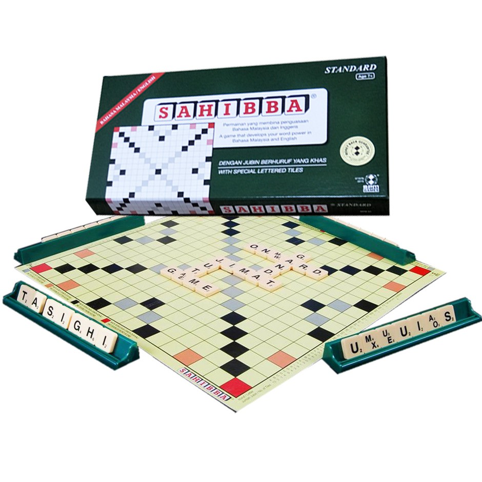 Sahibba Standard SPM Crossword Puzzle Board Game/Mainan Perkataan ...