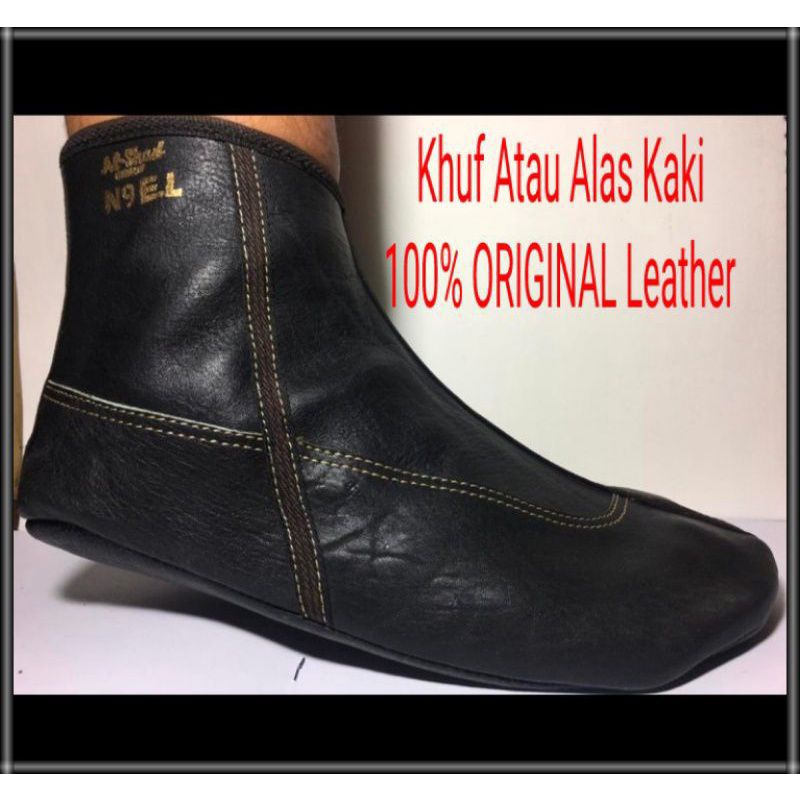 Khuf atau alas kaki //100% Original Leather Tebal | Shopee Malaysia