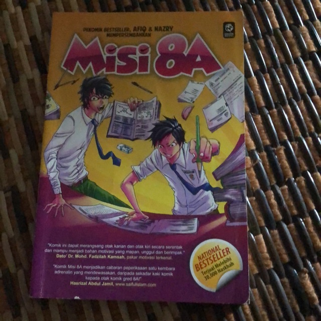 Buku cerita misi 8A. | Shopee Malaysia