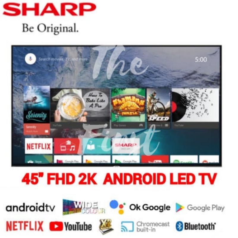 SHARP 45" 42" FHD 2K LED TV ANDROID 2TC45BG1X 2TC42BG1X BASIC 2TC42BD1X | Shopee Malaysia