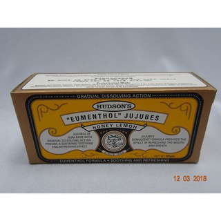 (24 HOURS SHIP) )50g Bottle Hudson's Eumenthol Jujubes Classic / Honey ...