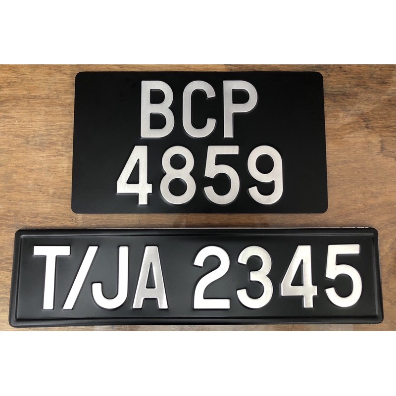 Embossed Car Number Plate [Lorry Type] | Shopee Malaysia