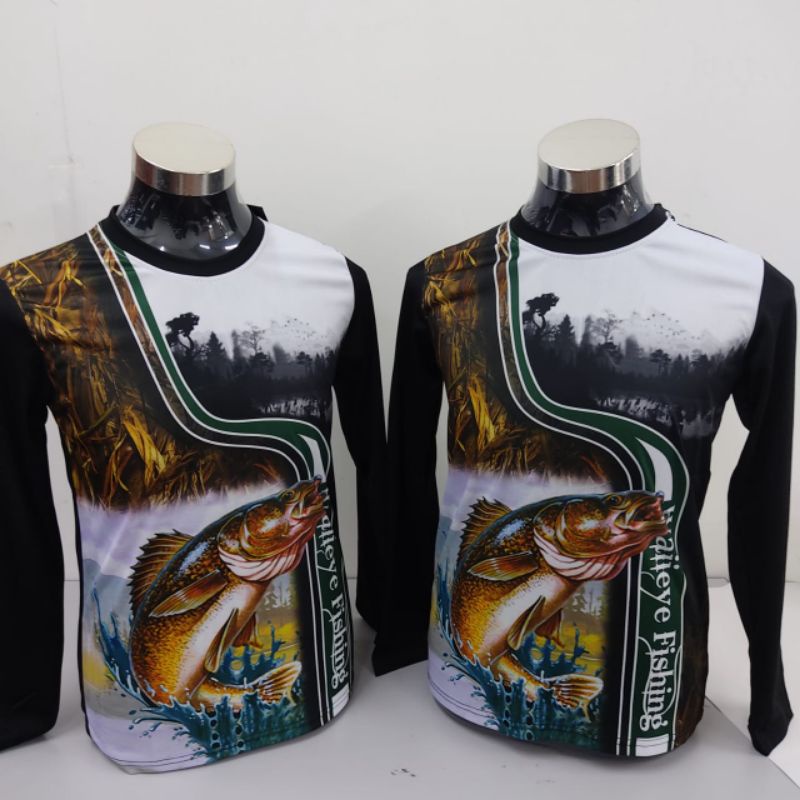 Baju pancing murah Long sleeve full sublimation | Shopee Malaysia