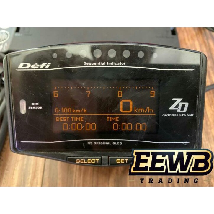 DEFI METER ADVANCE ZD SEQUENTIAL INDICATOR 100% ORIGINAL(USED) | Shopee ...