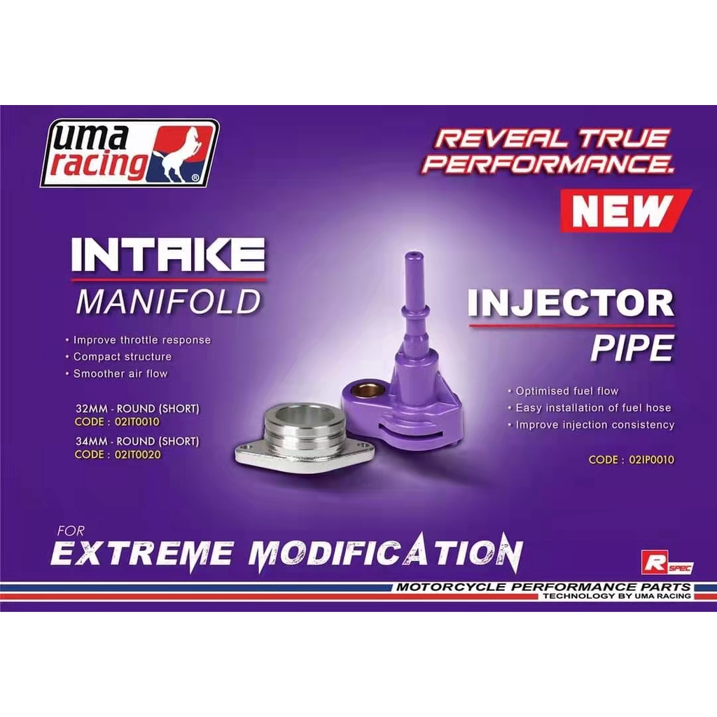 UMA RACING INTAKE MANIFOLD / INJECTOR PIPE Y15ZR | Shopee Malaysia
