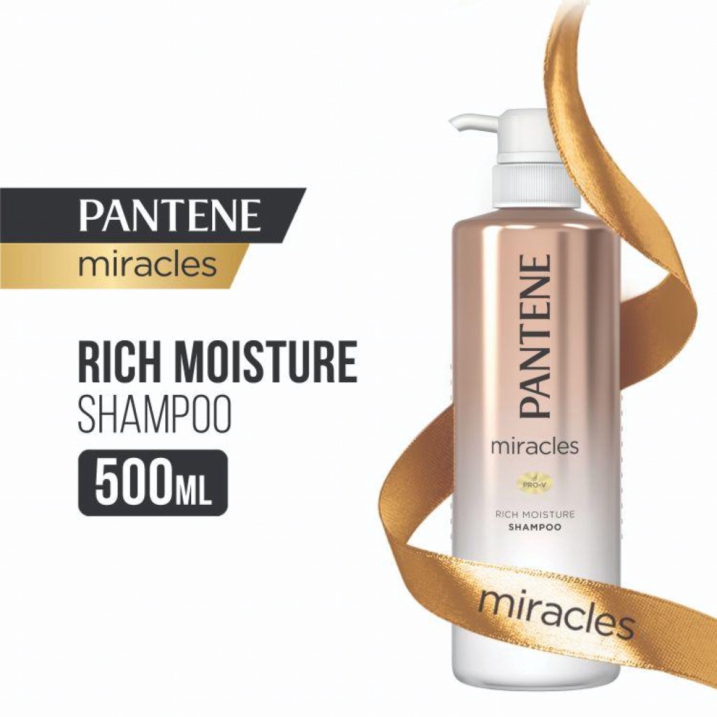 Pantene Pro-V Miracles Rich Moisture Shampoo 500ml | Shopee Malaysia