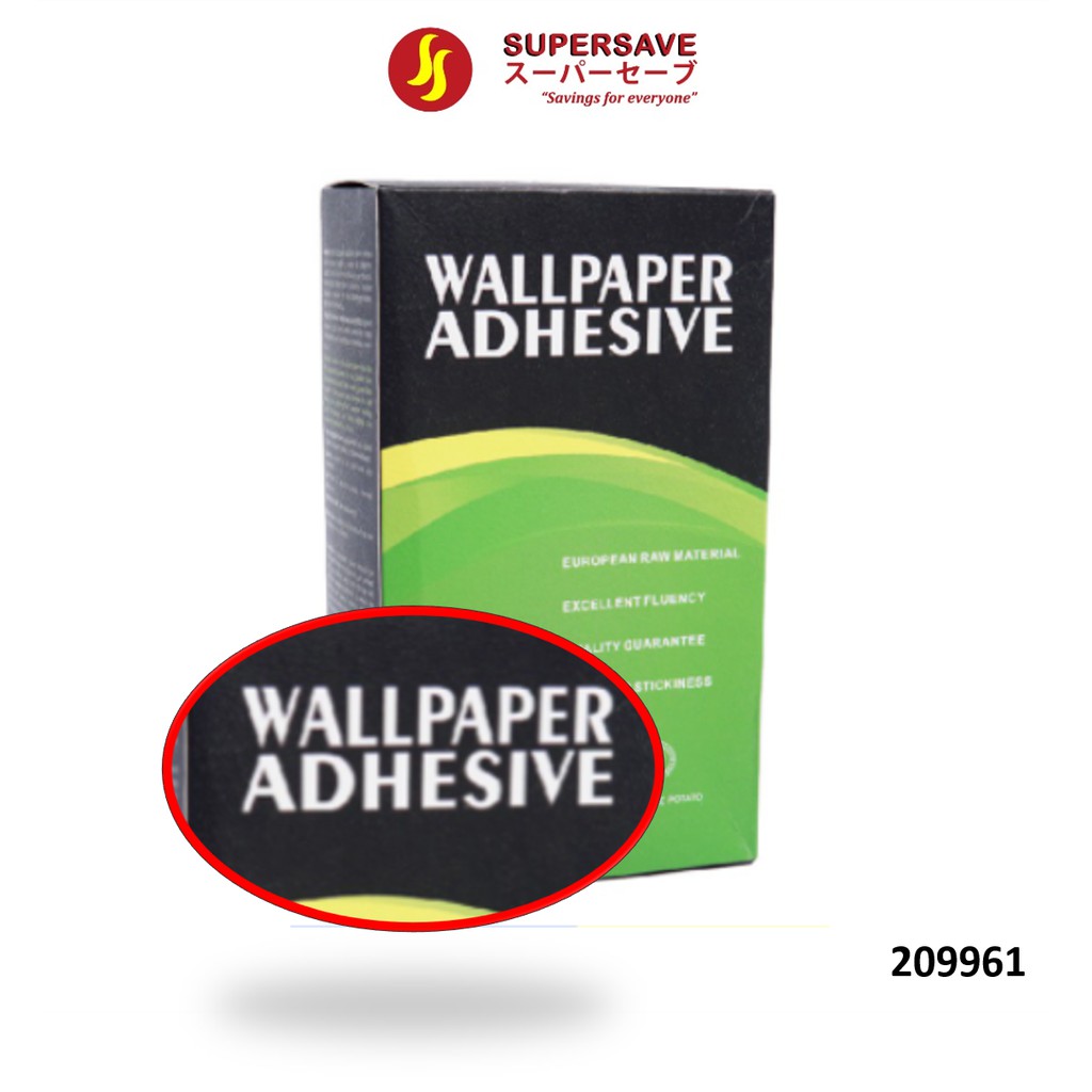 SUPERSAVE Wallpaper Adhesive Powder Glue (180g) | Shopee Malaysia