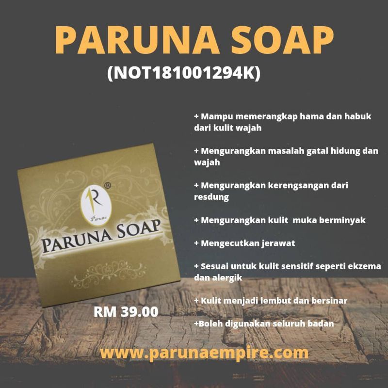 PARUNA SOAP 4 IN 1 (SABUN RESDUNG) | Shopee Malaysia