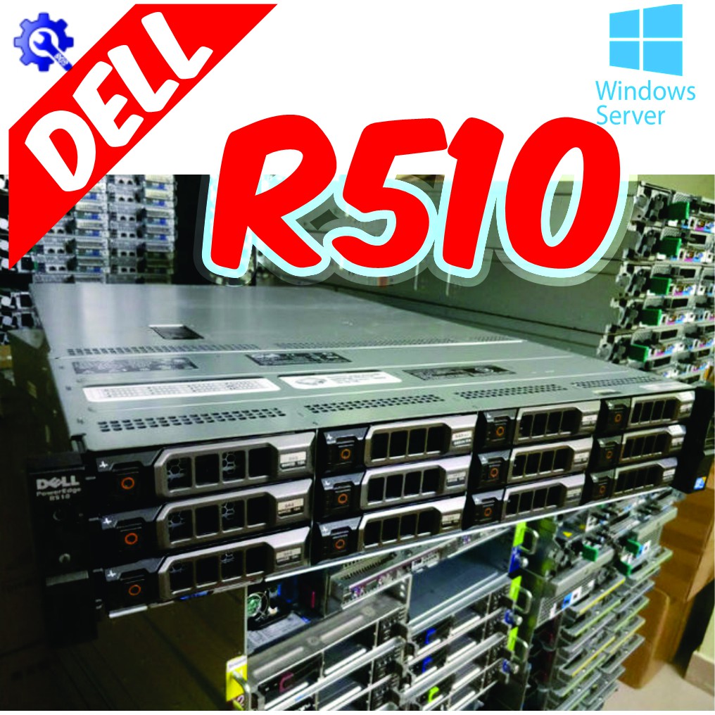 Dell Poweredge R510 2U Server 12-bay 12-core System | Shopee Malaysia