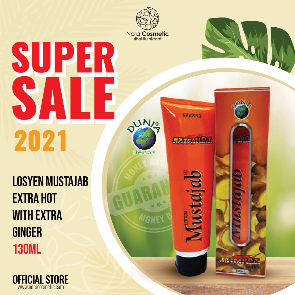 Losyen Mustajab Pati Halia Extra Hot – 130ML Kegunaan Gaya Hidup Aktif ...