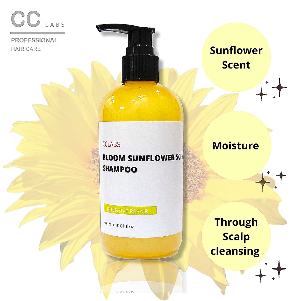 Borong Intensive Repair Sunflower Scent Shampoo OEM Buat Jenama Sendiri ...