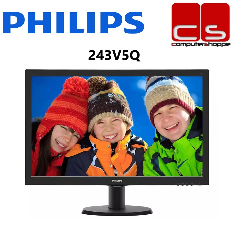 Philips 243V5Q 23.6'' FHD 60HZ 8MS MVA Monitor | Shopee Malaysia