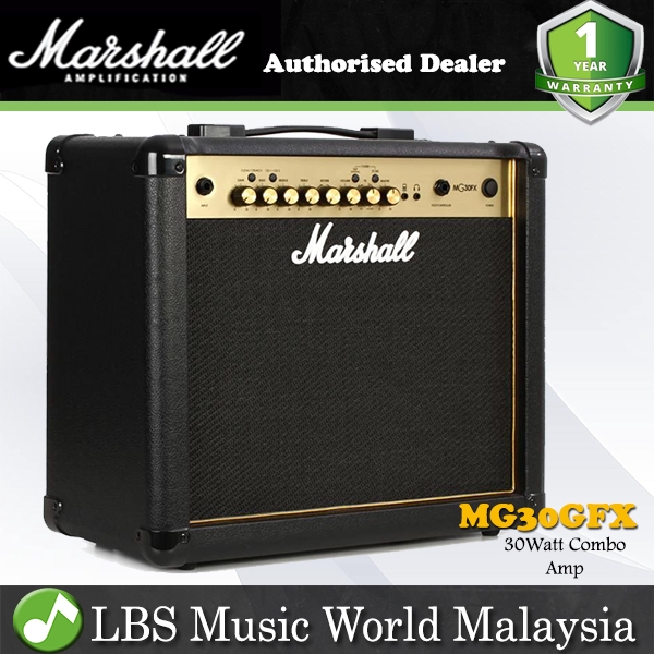Marshall MG30GFX 30W Electric Guitar Amp Combo Amplifier (MG30 MG30G ...