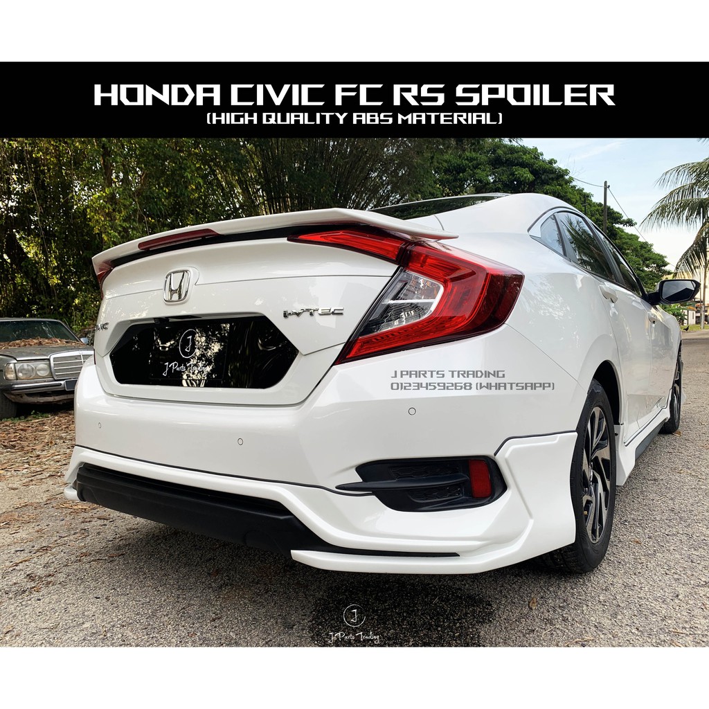 Honda Civic FC RS Spoiler Thai Spoiler Rear Spoiler Bonnet Spoiler ...