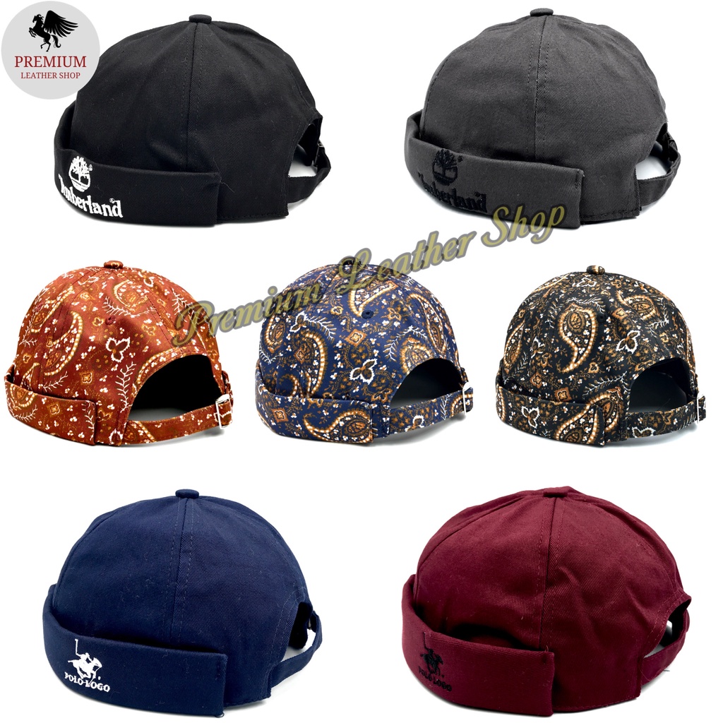 Topiah Lelaki Fashion Cap Hat Men Kopiah Street Casual Cap Brimless Cap ...