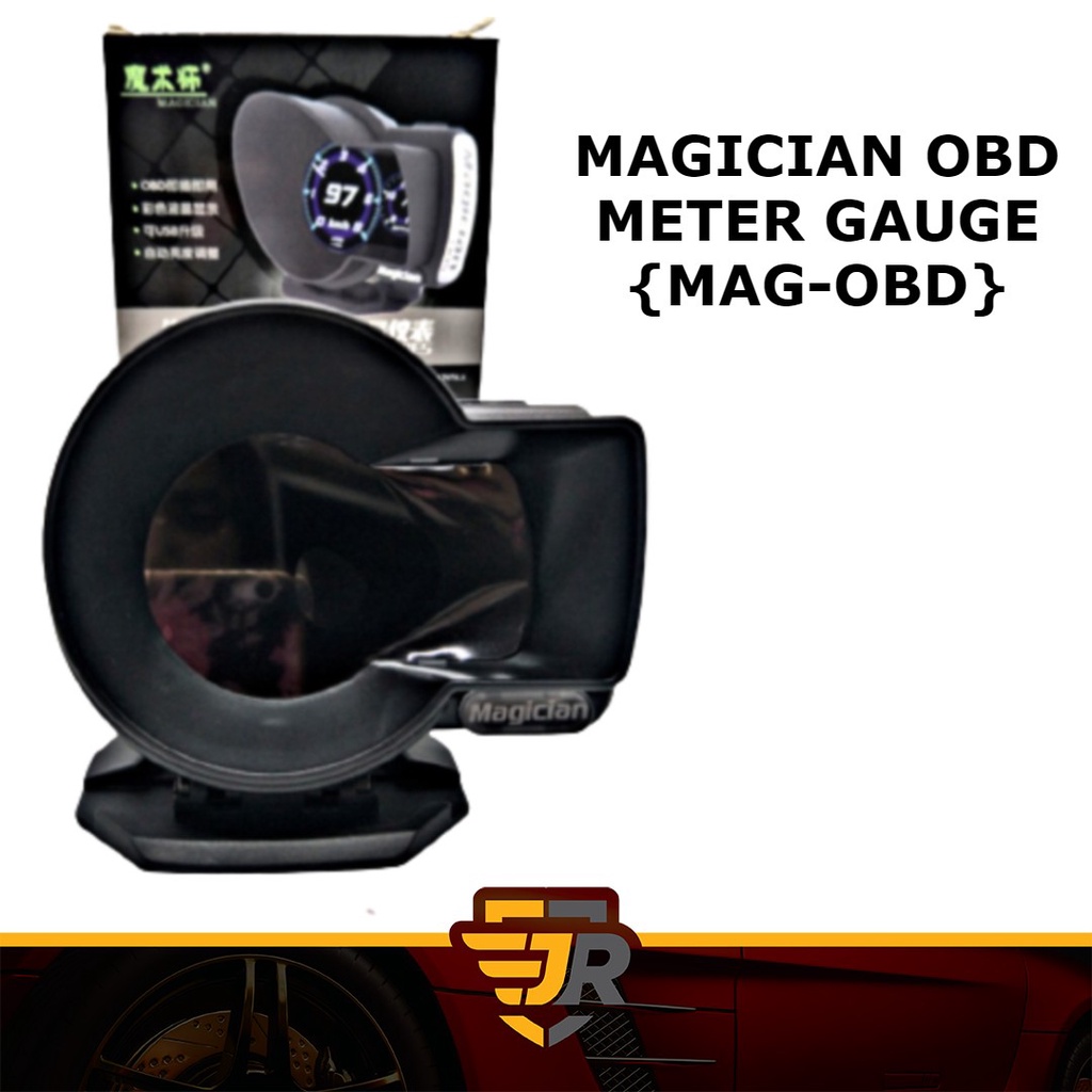 MAGICIAN OBD2 OBD Digital Smart Meter Gauge Honda Toyota Nissan Perodua ...