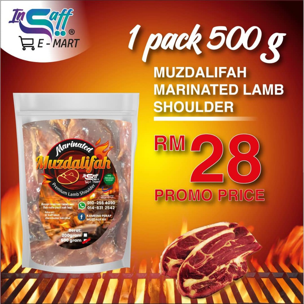 KAMBING PERAP MUZDALIFAH (Premium Lamb Shoulder) | Shopee Malaysia