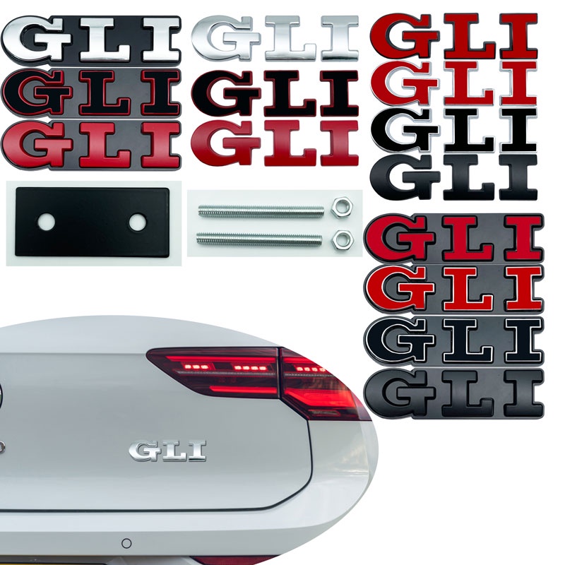 Car Styling Metal Stickers GLI Emblem Badge For VW Jetta Volkswagen ...