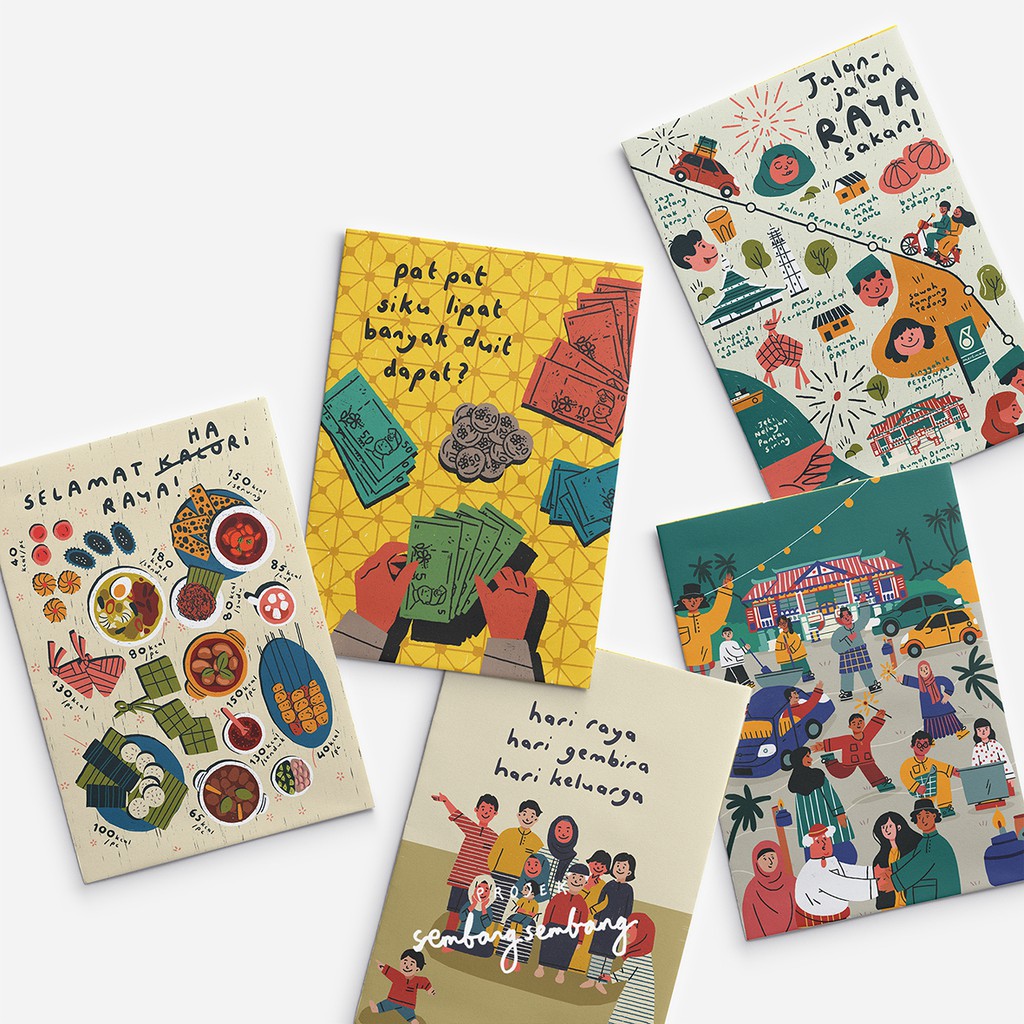 Postcard - raya by projek sembangsembang | Shopee Malaysia