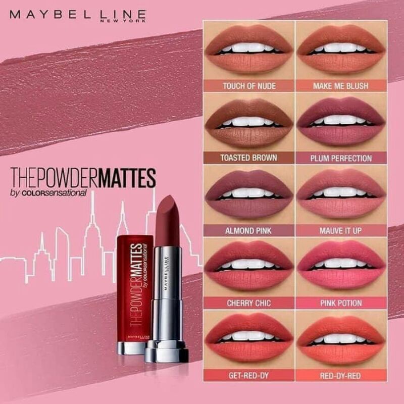 Maybelline Powder Matte Lipstick Shades Malaysia | Lipstutorial.org