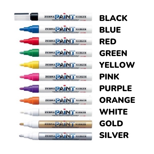 ZEBRA PAINT MARKER MOP-200MZ | Shopee Malaysia