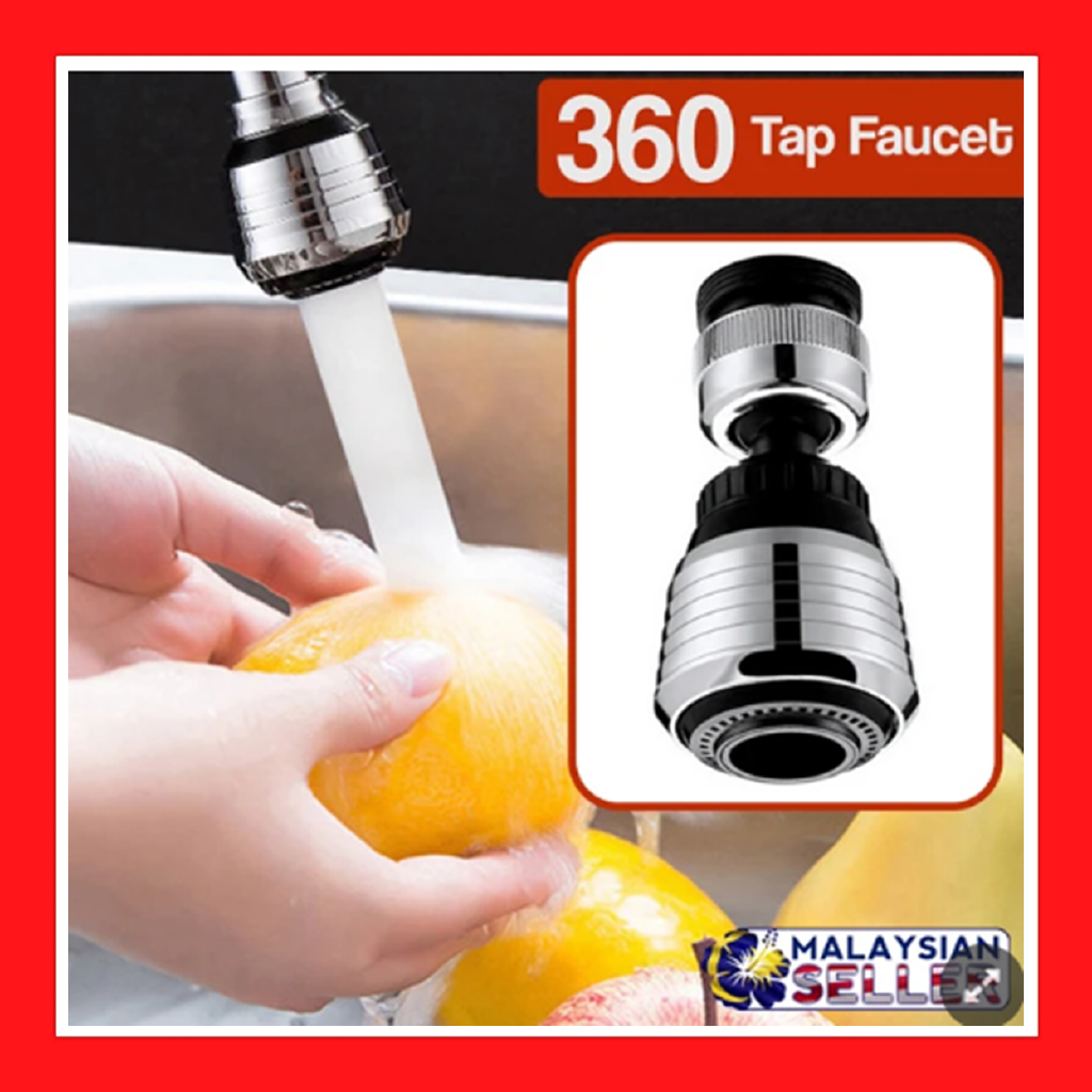 360 Dual Adjustable Water Filter Tap Faucet | Shopee Malaysia