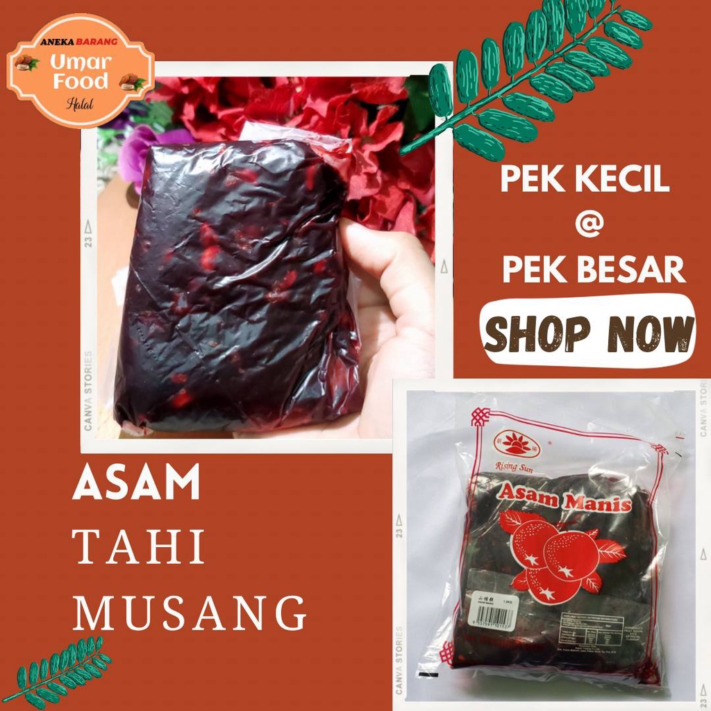 Asam Katok/ Asam Manis / Asam Tahi Musang (Pilih Di Variasi) | Shopee ...