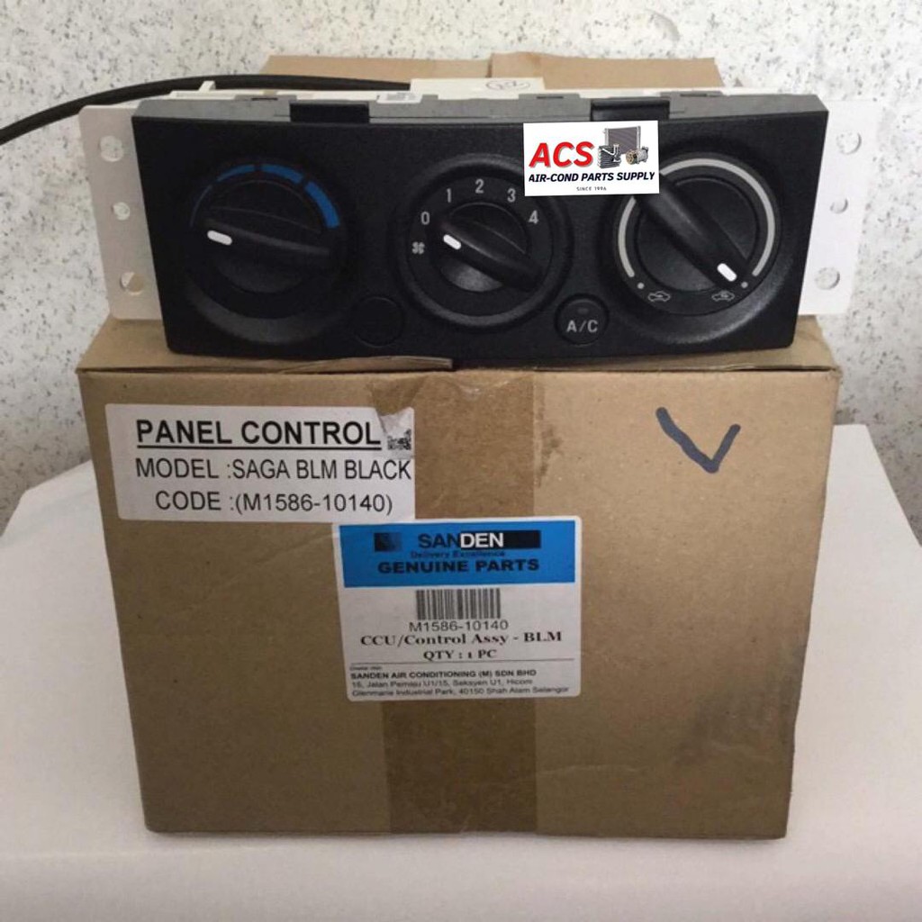Aircond Switch Panel Control M1586-10140 Proton Saga BLM / FLX / FL ...