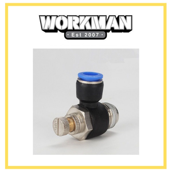SL connector pneumatic trachea quick connector throttle valve speed regulating valve SL4 / 6 / 8 ...