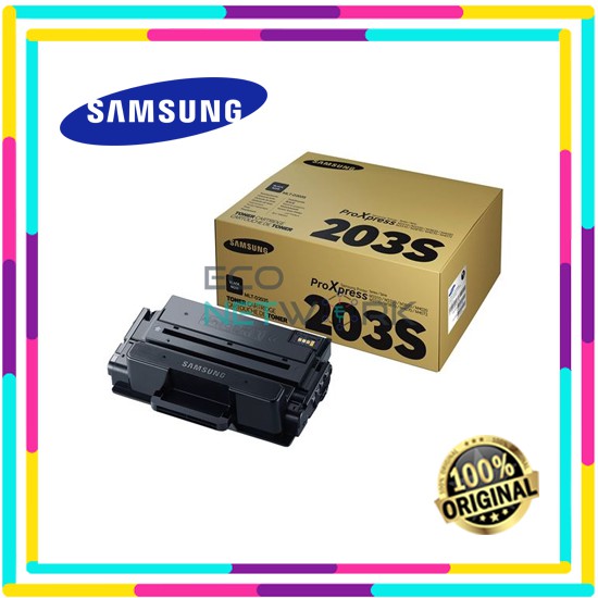 SAMSUNG ORIGINAL MLT-D203S BLACK TONER CARTRIDGE -3000 PAGES (SU909A) | Shopee Malaysia