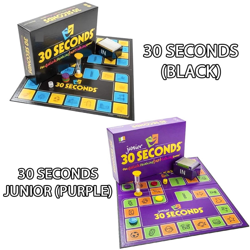 30 Seconds The Quick Thinking Fast Talking Game Board Game Toys for ...