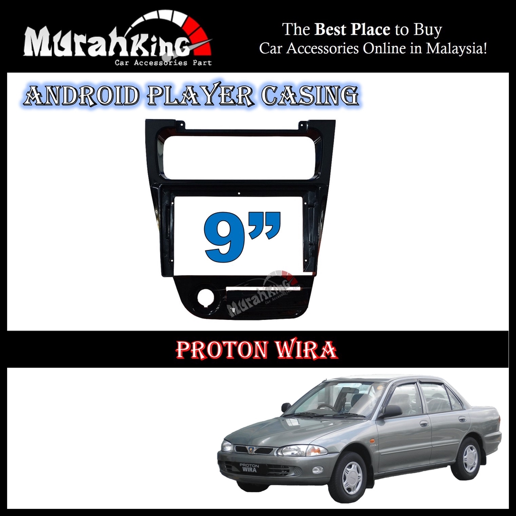Android Player Casing 9" Inch For Proton Wira | Shopee Malaysia