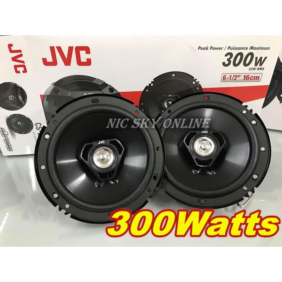ORIGINAL JVC CS-DF620 300W CS Series 2-Way Coaxial Car Speakers (1 Pair) | Shopee Malaysia