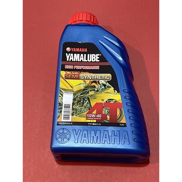 Yamalube Semi Synthetic 10W-40 4T motorcycle engine oil 100% original ...