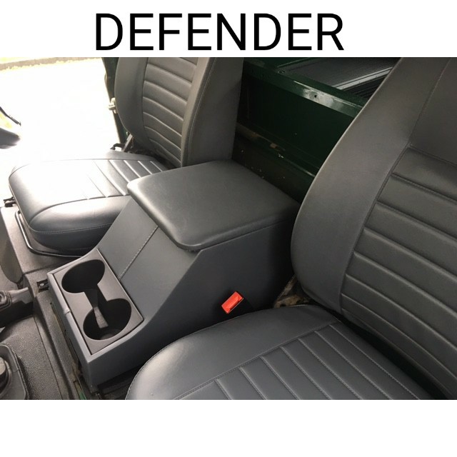 Defender Cubby Box with 2 Cup Holders - Black | Shopee Malaysia