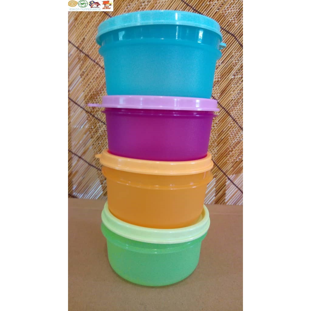 TUPPERWARE SMALL ROUND COTAINER 250ML (1) | Shopee Malaysia
