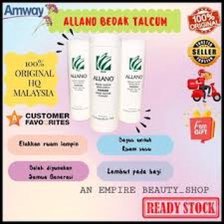 ALLANO BEDAK TALCUM SEKELUARGA | Shopee Malaysia