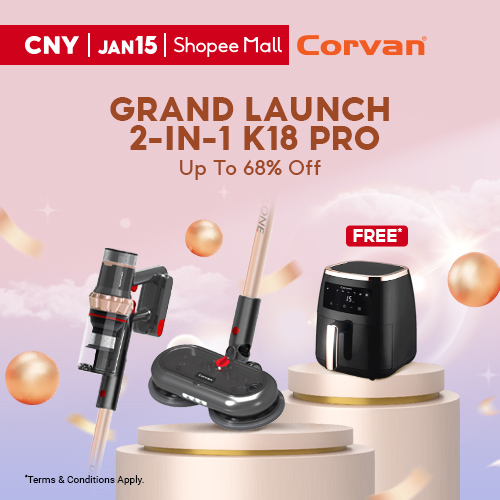 Corvan 2-in-1 K18 Pro Launch
