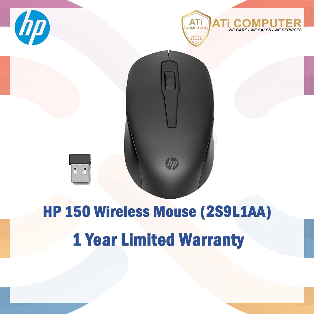 HP 150 Wireless Mouse (2S9L1AA) | Shopee Malaysia