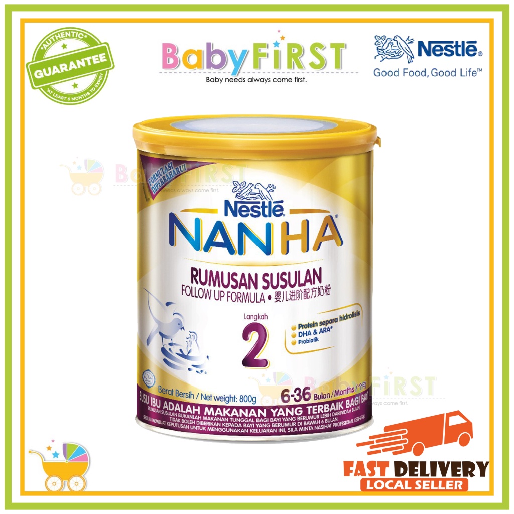 [AUTHENTIC] Nestle Nan HA Stage 2 Hypoallergenic (800g) | Shopee Malaysia