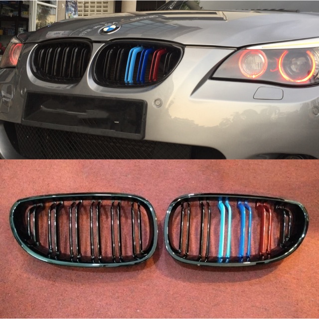 BMW 5series E60 front grille grill M-color m performance bmw e60 520 ...