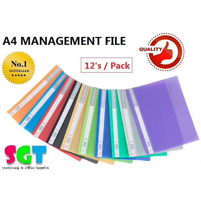A4 management file (12pcs/pack) | Shopee Malaysia