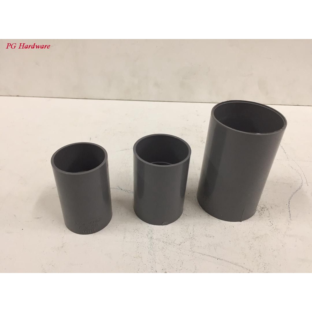 BBB PVC Pipe D/E Socket SWV (Grey) | Shopee Malaysia