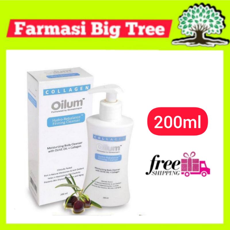 Oilum Moisturizing Body Cleaser with Olive Oil + Collagen (200ml ...