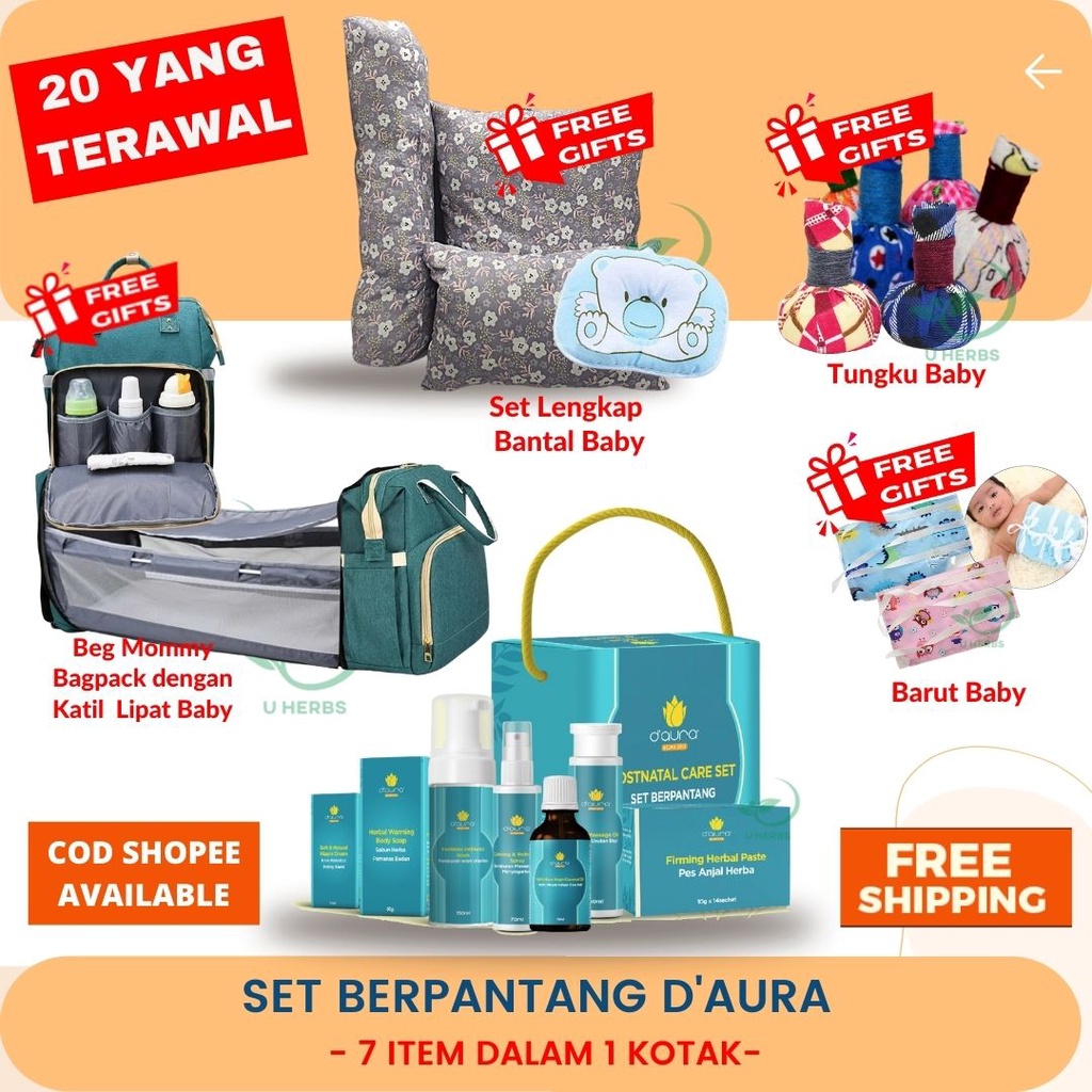 Set Berpantang Ibu Bersalin Lengkap D Aura Untuk Ibu Mengandung Percuma ...