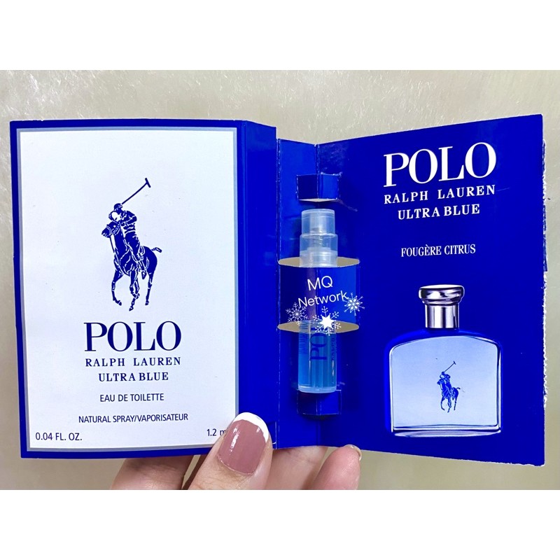 Sample/Vials Polo Ralph Lauren Ultra Blue EDT (1.2ml) | Shopee Malaysia