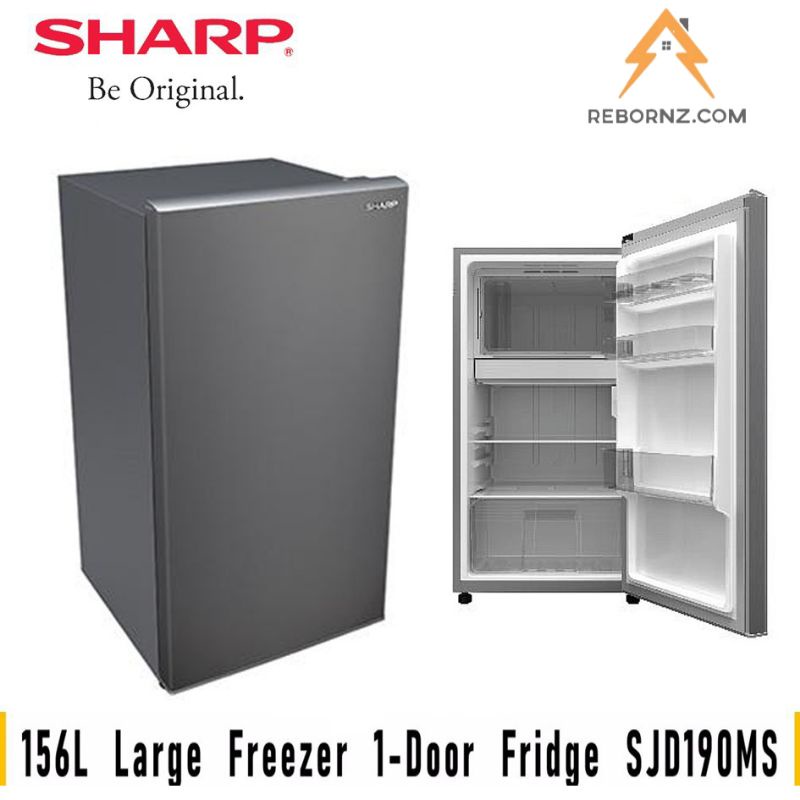 Sharp Single Door Fridge SJD190MS | Shopee Malaysia